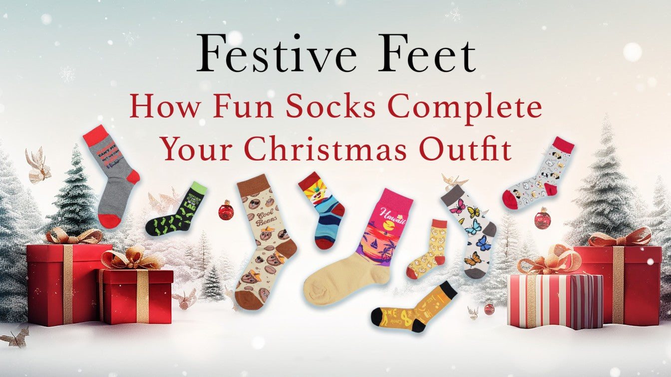 Festive Feet: How Fun Socks Complete Your Christmas Outfit | Just Fun Socks