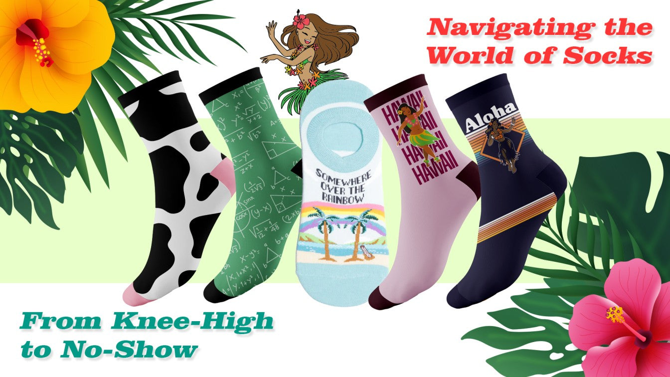 Navigating the World of Socks: From Knee-High to No-Show | Just Fun Socks
