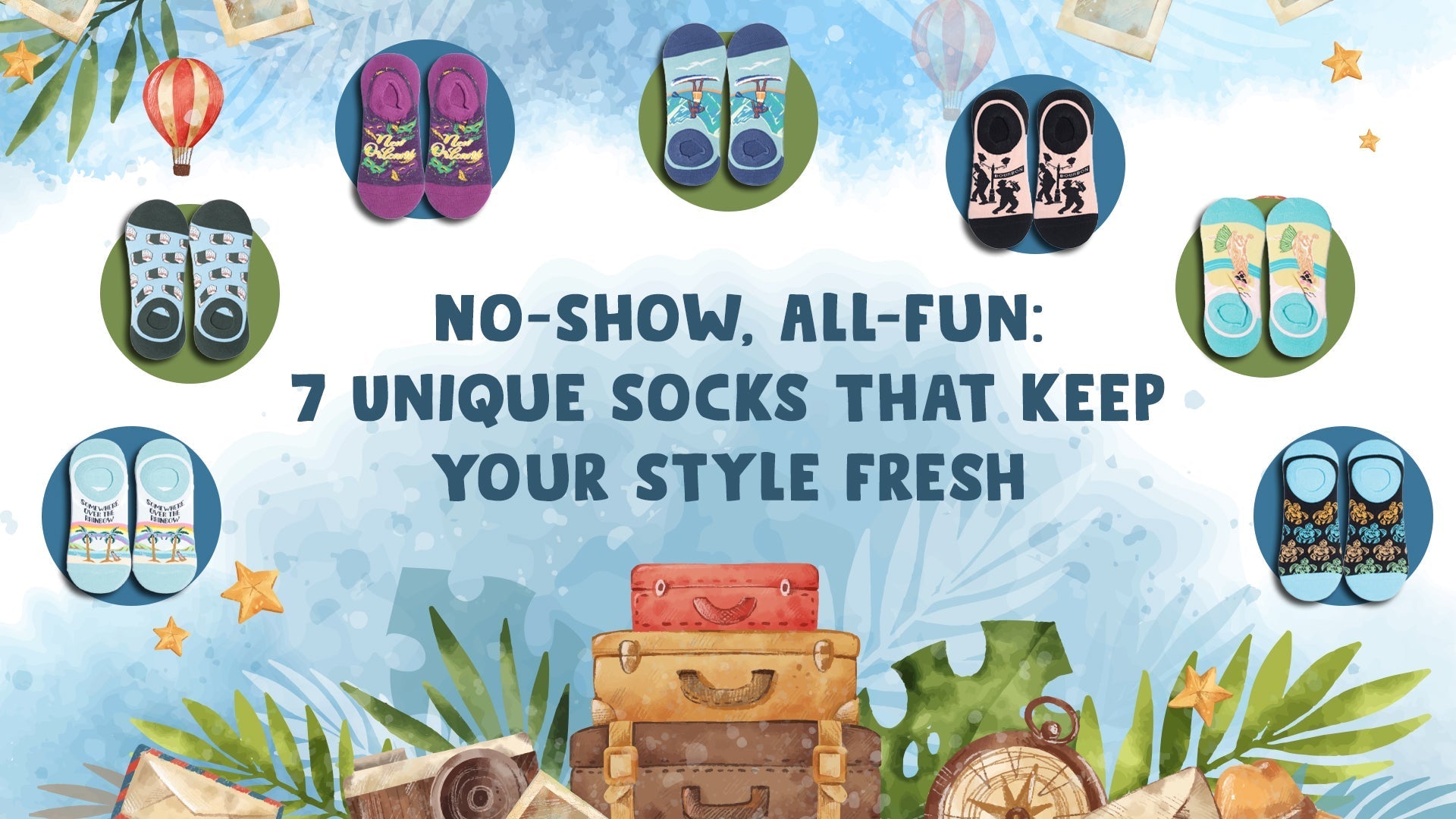 7 Unique No-Show Socks That Keep Your Style Fresh | Just Fun Socks
