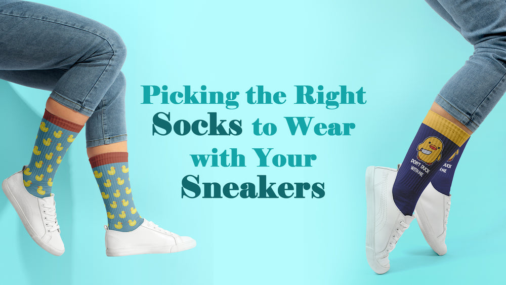 Picking the Right Socks to Wear with Your Sneakers | Just Fun Socks
