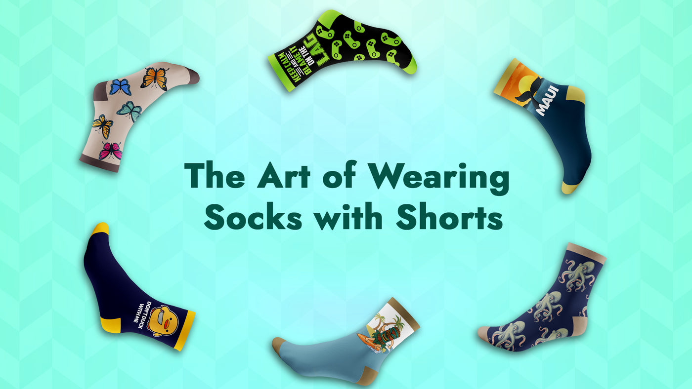 The Art of Wearing Socks with Shorts | Just Fun Socks