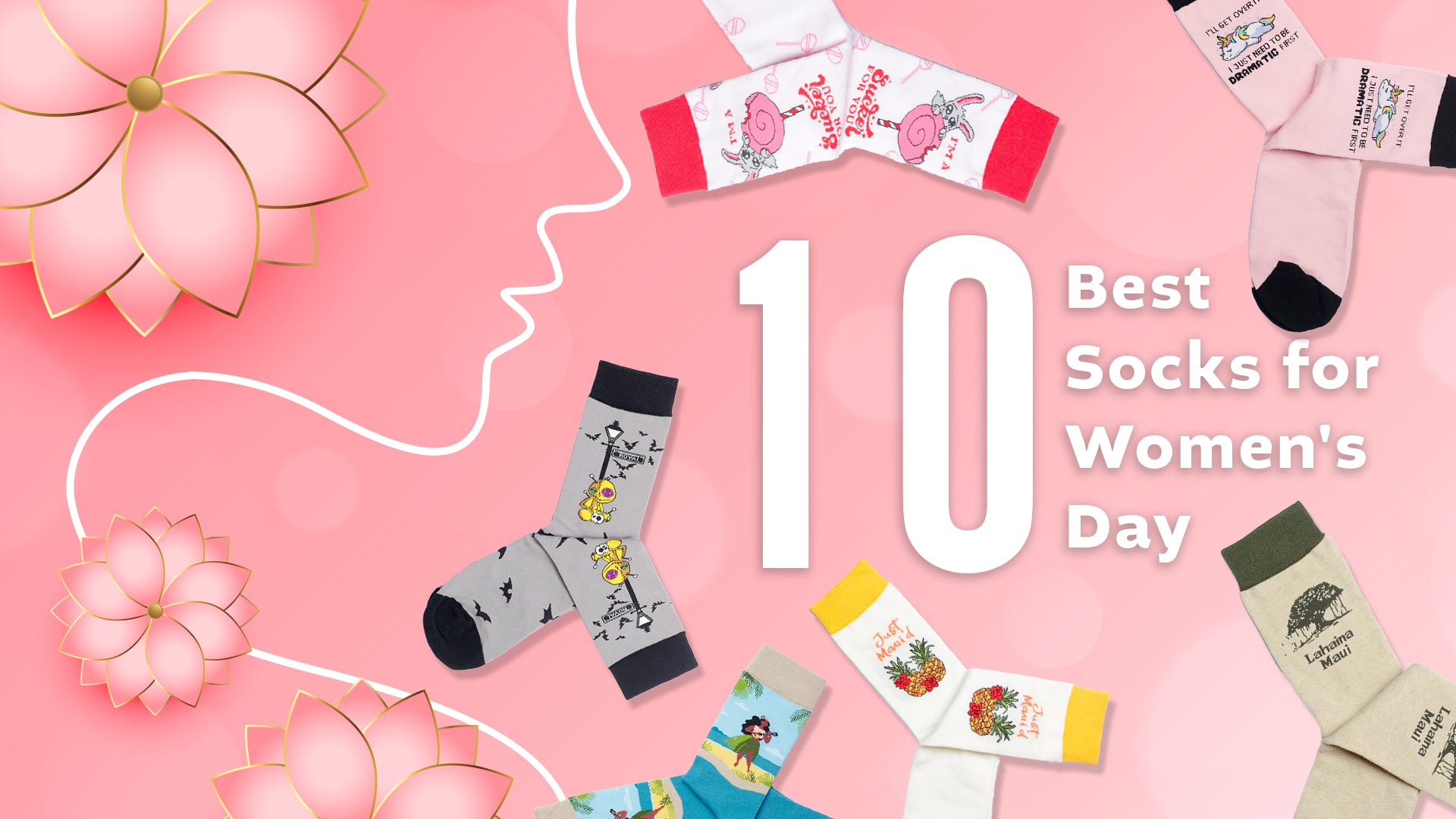 10 Best Socks for Women's Day | Just Fun Socks