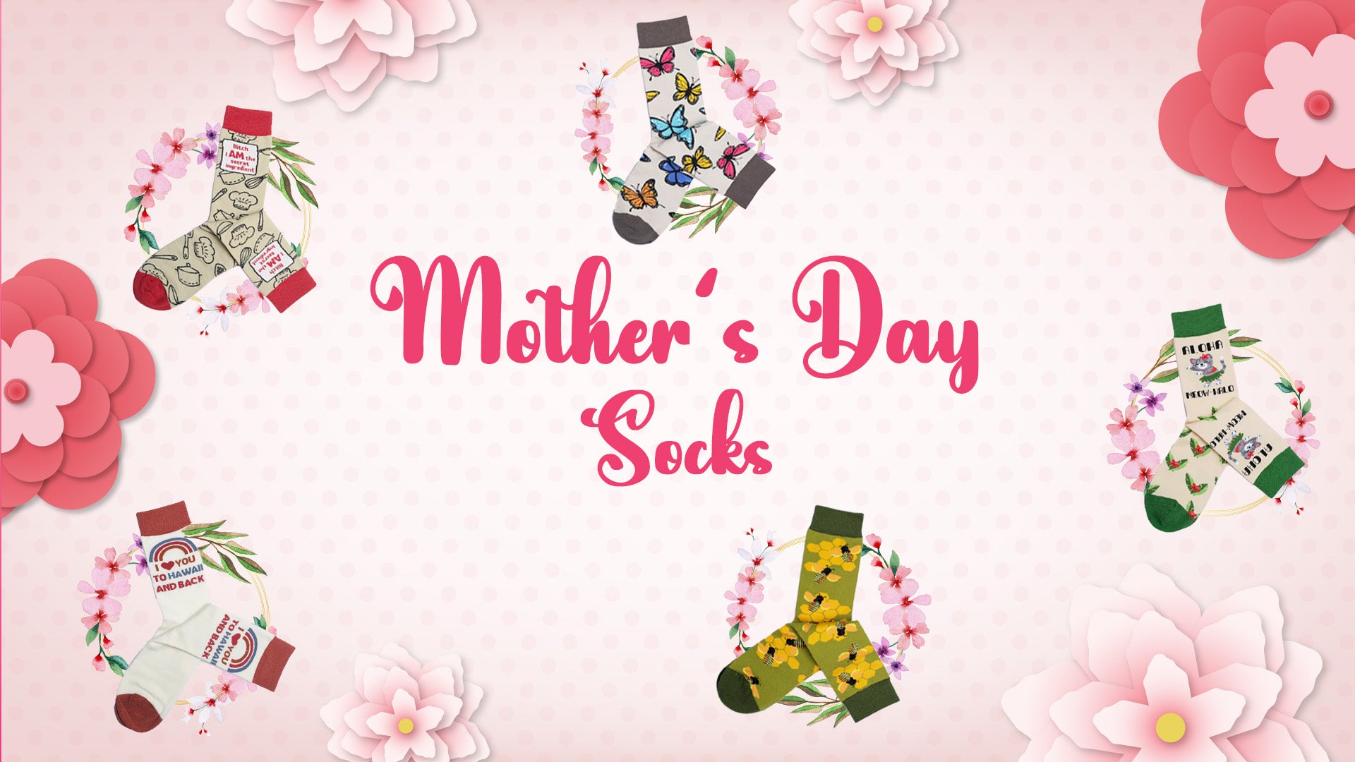 Buy Mother's Day Socks - Best Mothers Day Gift | Just Fun Socks