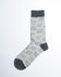 Buy Single Tone Floral Crew Socks for Men - Gray Cotton Sock | Just Fun ...