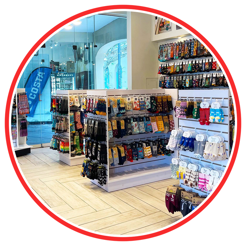 Our Locations / Our Stores | Just Fun Socks